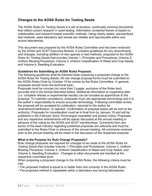 Download Detailed Guidelines for Submitting an AOSA Rules ...