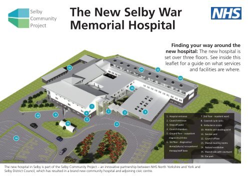 The New Selby War Memorial Hospital â Ground Floor Plan