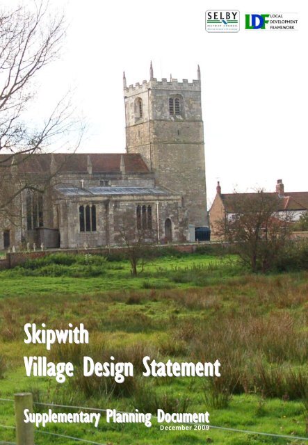 Skipwith Village Design Statement - Selby District Council