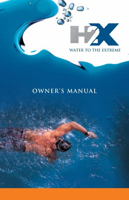 OWNER'S MANUAL - Master Spas