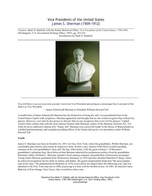 Carrie Babcock Sherman Wife Of James