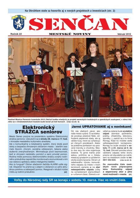 SENÄ AN - Mesto Senec