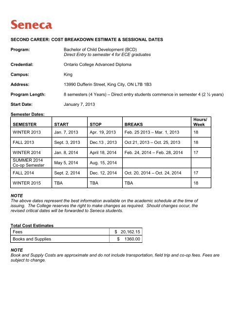 PRACTICAL NURSING (PND) - Seneca College