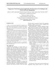 Switchgear Temperature Monitoring System - SenGenuity