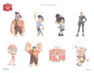 Wreck-It Ralph 3D Papercraft - Disney