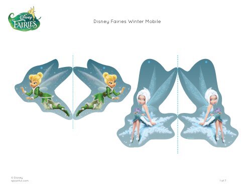 Disney Fairies Winter Mobile - Spoonful