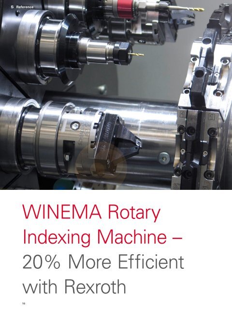 WINEMA Rotary Indexing Machine â 20% More Efficient ... - sercos