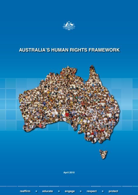 Australia's Human Rights Framework - Attorney-General's Department