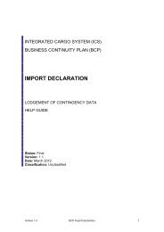 Import Declaration (N10) – Post - Australian Customs Service