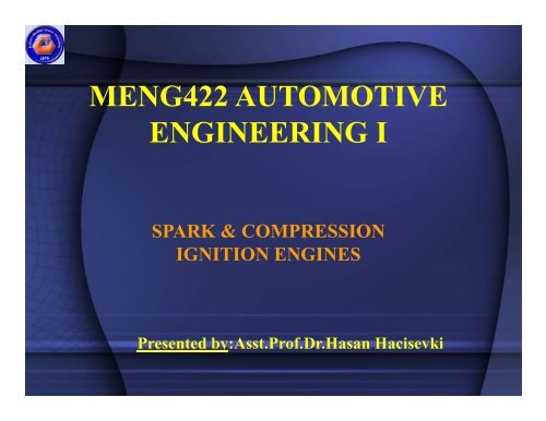 Spark & Compression Ignition Engines