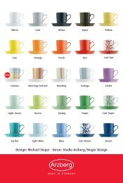 Move Sequence - Arzberg Porzellan