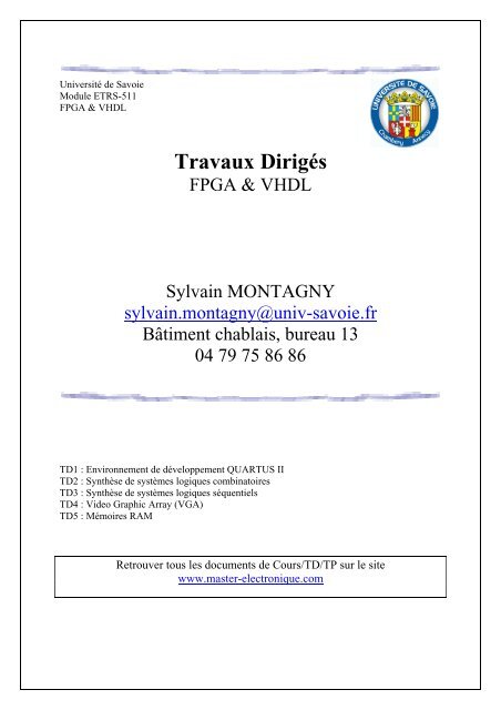 Bien concevoir avec un FPGA - Conception