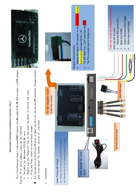 Mercedes-BENZ RGB Video Interface.pdf - Eglober