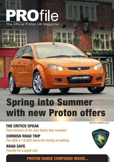 Spring into Summer with new Proton offers - Proton Cars UK