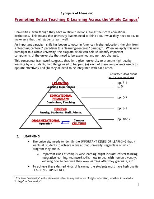 Dee Fink - A Taxonomy of Significant Learning
