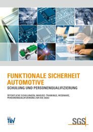 FUNCTIONAL SAFETY - SGS-TÜV Saar