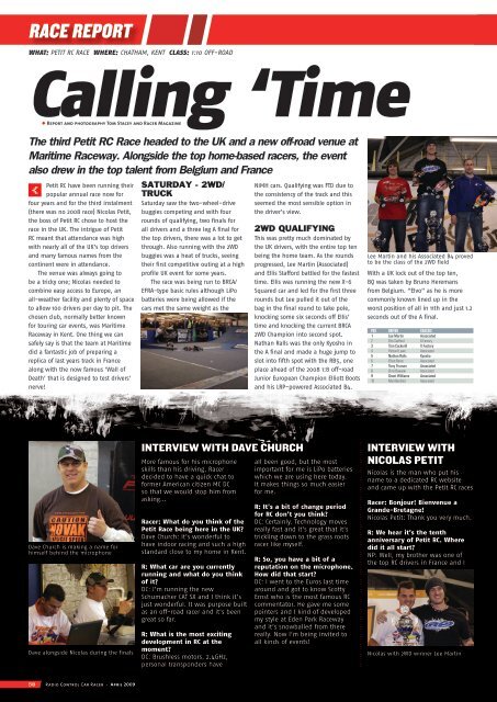 Calling 'Time - Petit RC