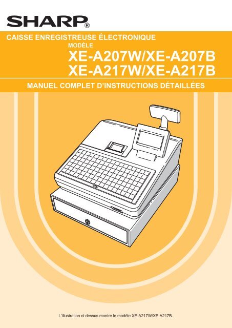 XE-A207W/B/A217W/B Operation-Manual FR - Sharp