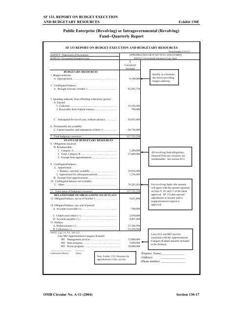 EXHIBIT 130D SF 133, REPO