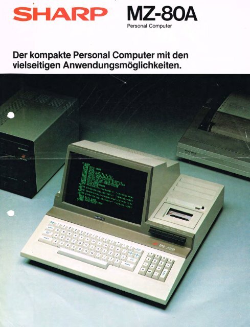 SHARP MZ-80A - The Sharp MZ-Series