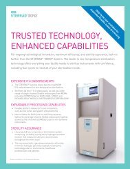 STERRAD ® 100S System Data Sheet - Advanced Sterilization ...