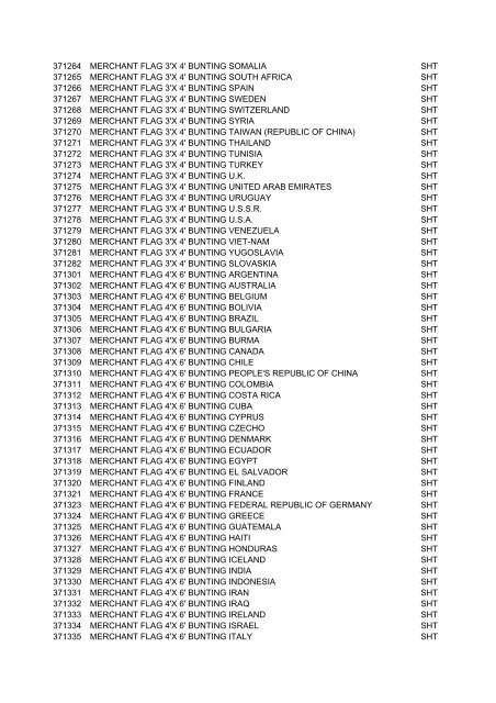 371210 MERCHANT FLAG 3'X