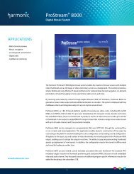 ProStream 1000 - Harmonic Inc