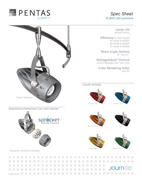 Download Cutsheet - Specified Lighting Systems