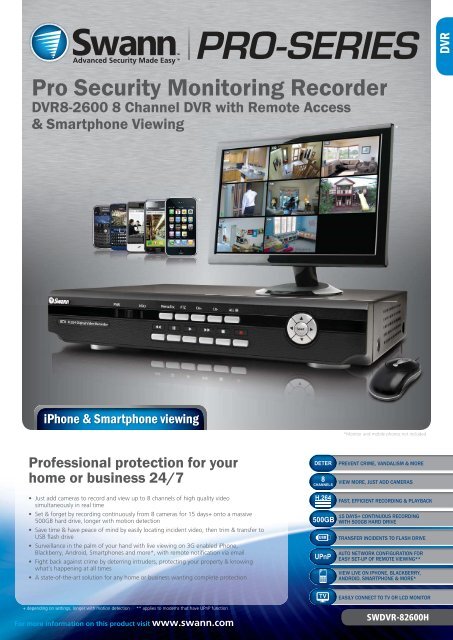 Pro Security Monitoring Recorder