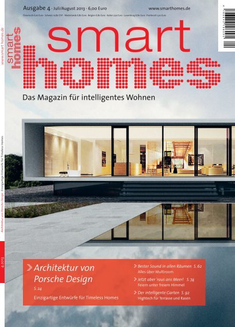 Architektur von Porsche Design - Smart Homes