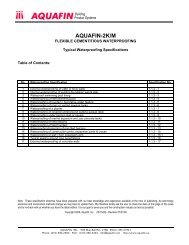 Word Pro - Aquafin-IC spanish 011105 - AQUAFIN Inc.