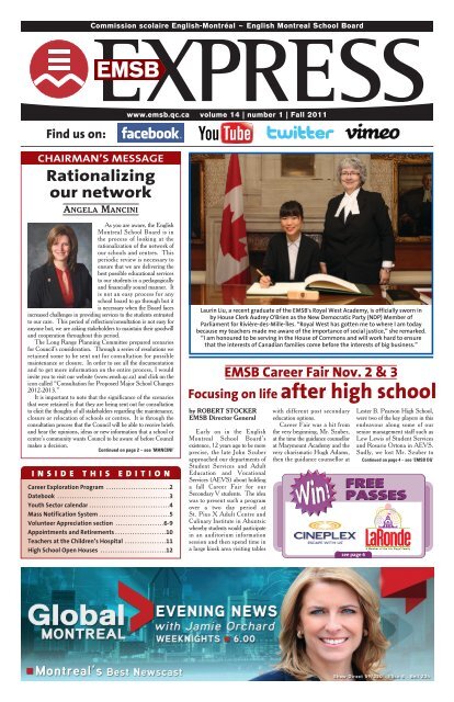 emsb career exploration program - English Montreal School Board