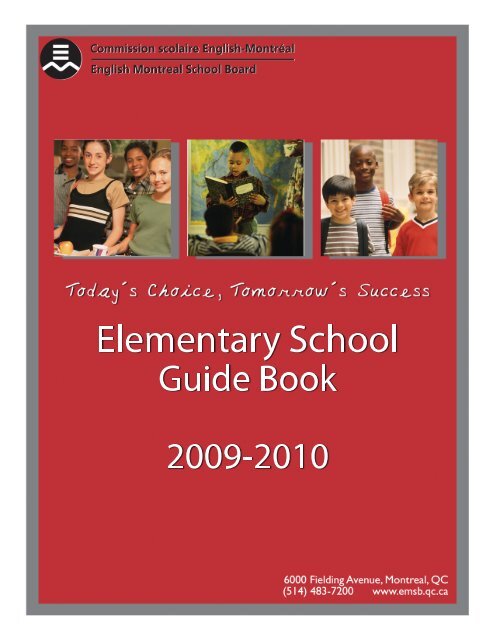 Elementary School Guide Book - English Montreal School Board