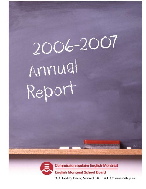 as of June 30, 2007 - English Montreal School Board