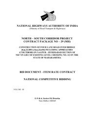 of ministry's technical circulars and directives on national highways ...