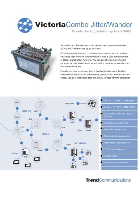 Victoria Combo Jitter/Wander Brochure - elsinco