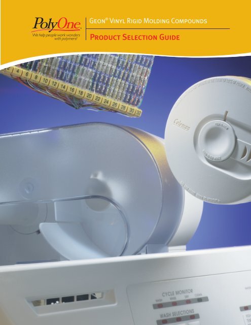 Product Selection Guide: Geon Vinyl Rigid Molding - PolyOne