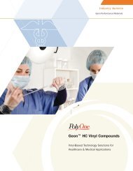 Geon™ 170 Series Organosol Resins Get Ultrafine - PolyOne