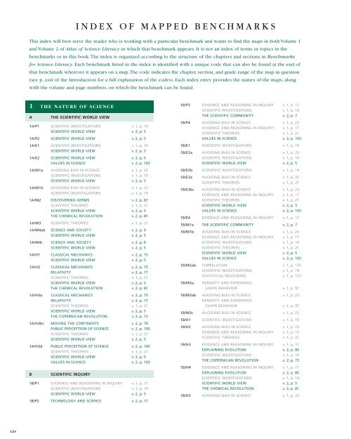 Atlas of Science Literacy, Volume 2 - Project 2061