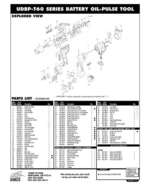 UDBP-T60 - Aimco-solutions.com