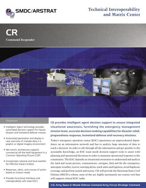 SMDC/ARSTRAT - Space and Missile Defense Command - U.S. Army