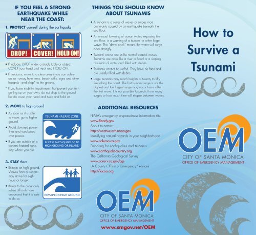 How to Survive a Tsunami