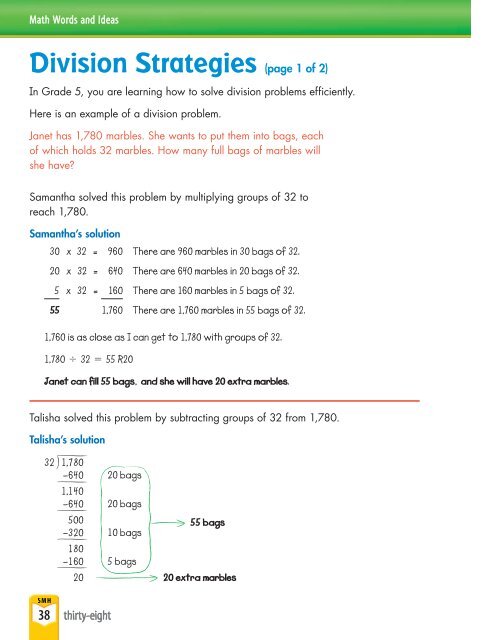 Division Strategies 5th Grade