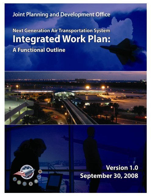 Integrated Work Plan - Joint Planning and Development Office