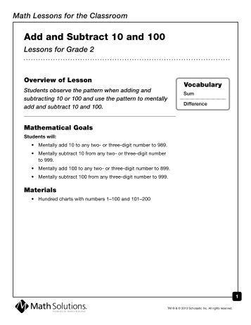 Add and Subtract Integers Worksheet - Math Warehouse