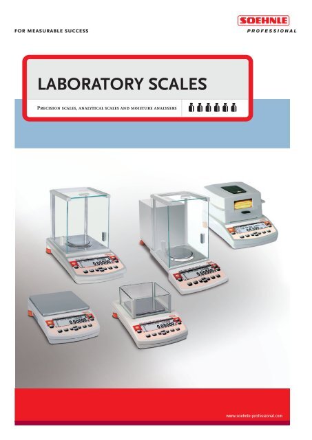 Laboratory scales - Soehnle Professional