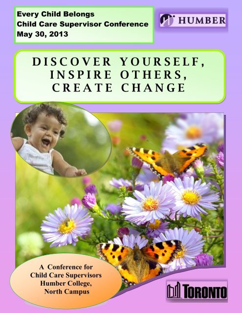 discover yourself, inspire others, create change - City Wide Training