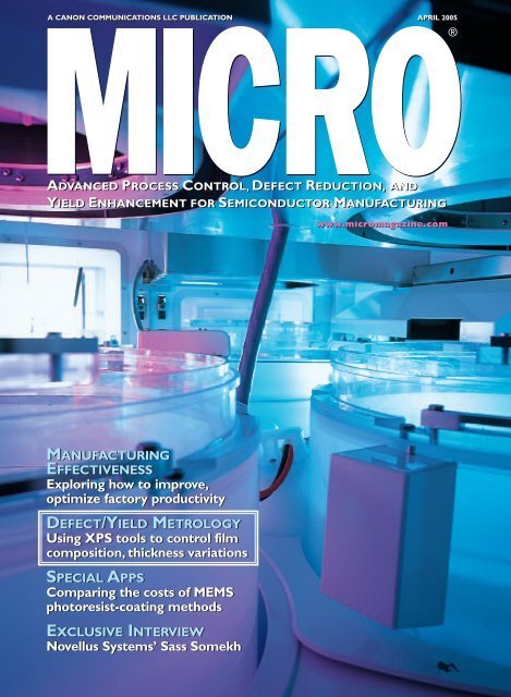 Using an XPS-based metrology system to determine film ... - ReVera