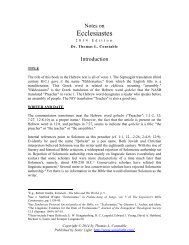 Dr. Constable's Notes on Nehemiah - Sonic Light