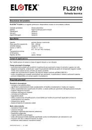 tds elotex® eloset542 - Elotex AG